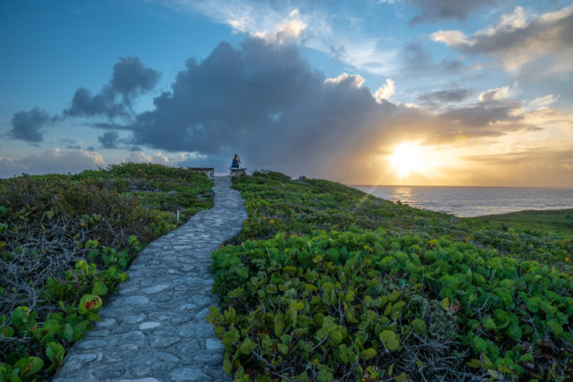 Sunrise Perch Atop Dragon Cay Overlook, Middle Caicos